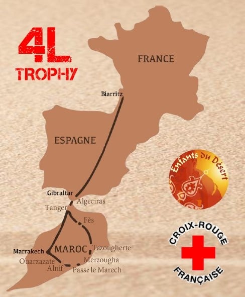 L'Aventure humanitaire 4L Trophy : Geomesure, partenaire de l'excellence